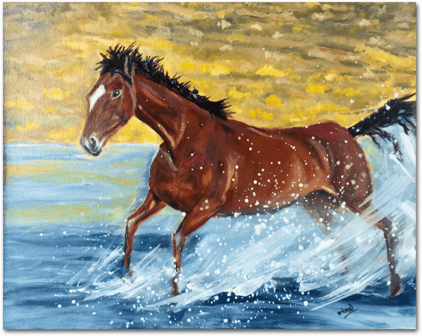 ORIGINAL HANDMADE SPLASH PAINTING – DailyDesignist