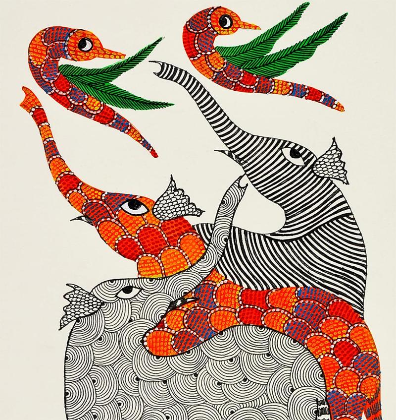 Gond Folk Art Classes – DailyDesignist