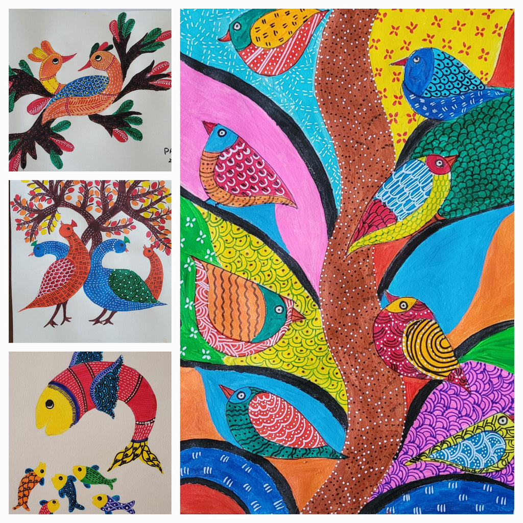 Gond Folk Art Classes – DailyDesignist